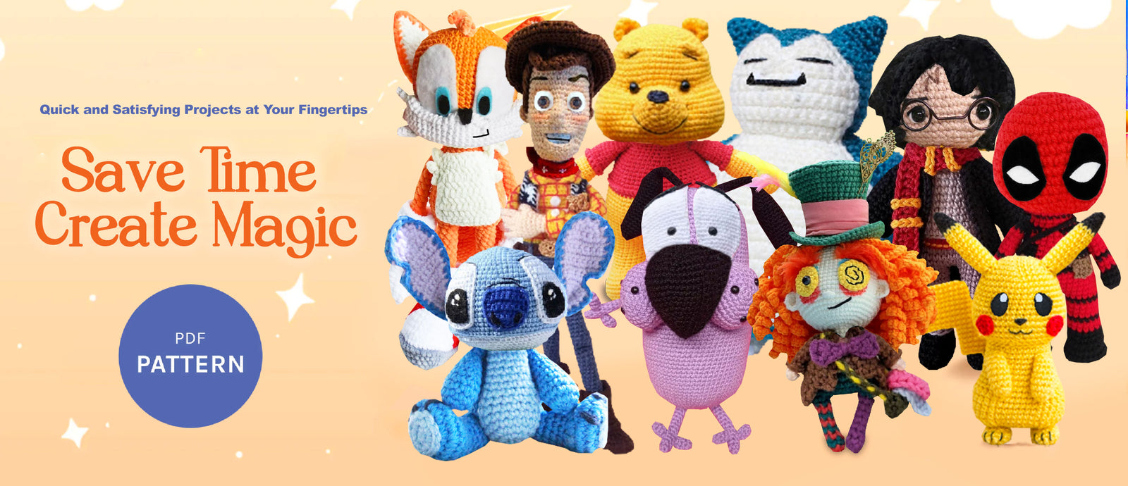 Wecrafts® - Crafting Like A Pro Amigurumi Crochet Pattern
